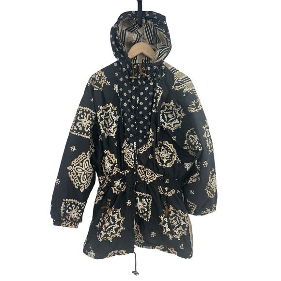 Obermeyer | Jackets & Coats | Vintage Obermeyer Black Mixed Print ...